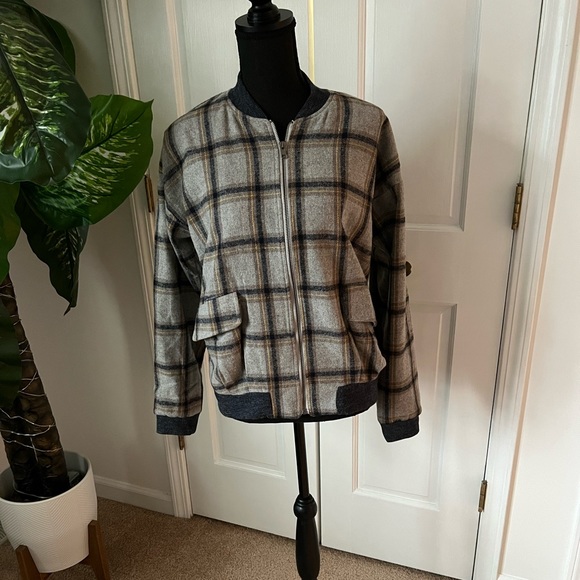 Mystree | Jackets & Coats | Nwt Bomber Jacket | Poshmark